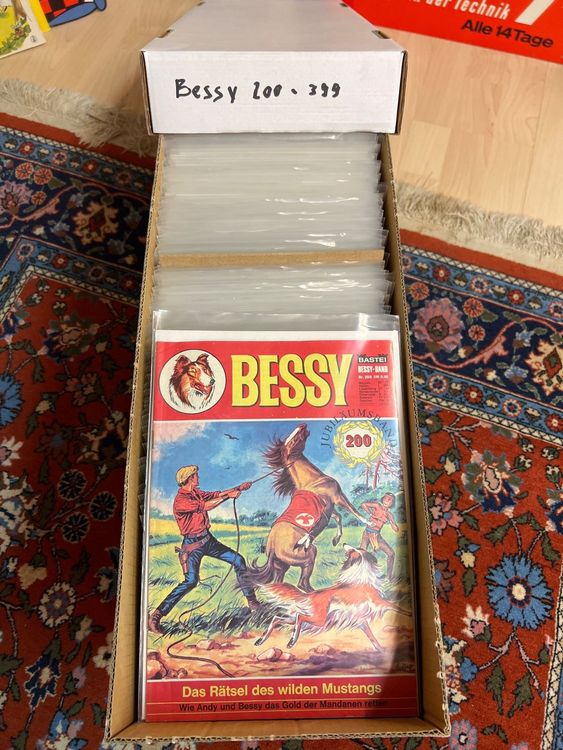 Nr. 200-399 komplett Bessy Bastei Verlag Original mit Poster | Acheter ...