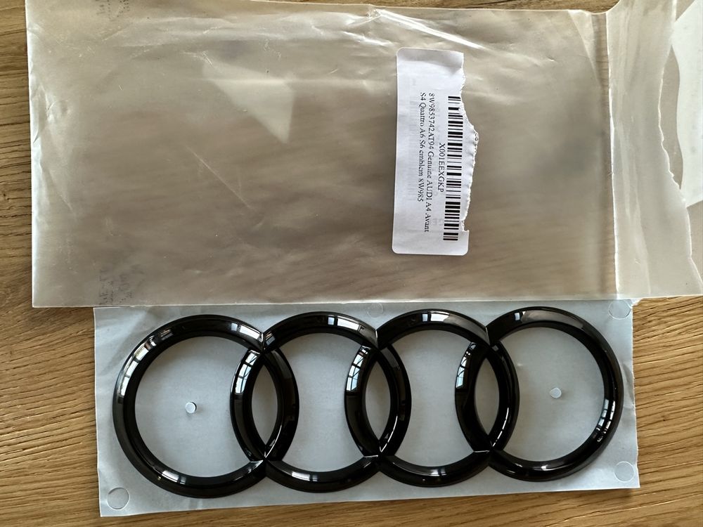 Audi Emblem / Ringe / A4, S4, RS4, A6, S6 | Kaufen auf Ricardo