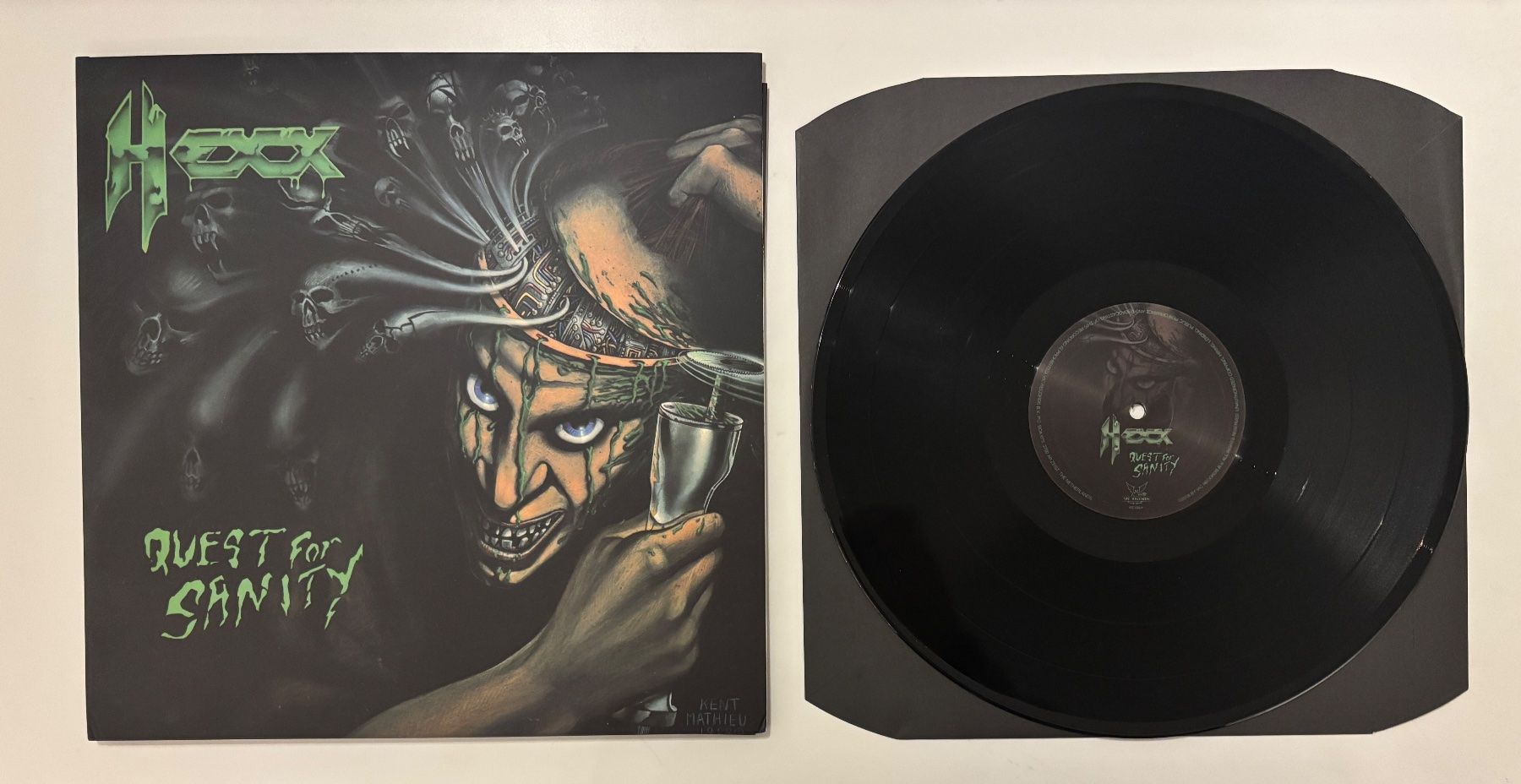 HEXX – Quest For Sanity / Watery Graves Thrash Metal LP (Neu (gemäss ...