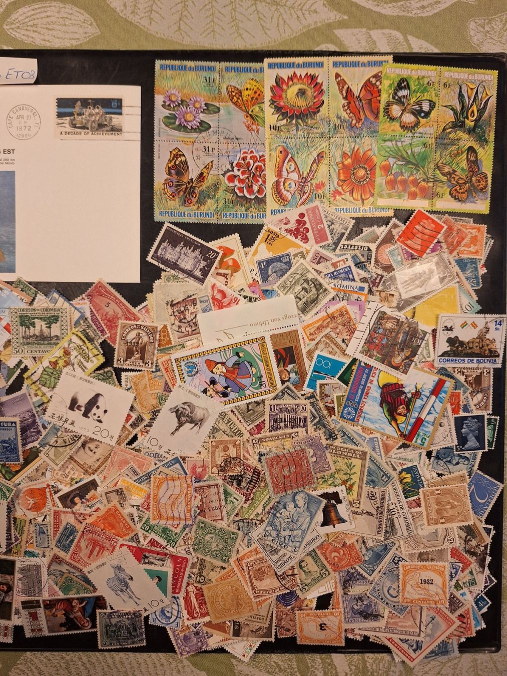 Ca 1000 Ausland-Briefmarken ab Uralt (ET03) (Gebraucht) in Genolier für ...