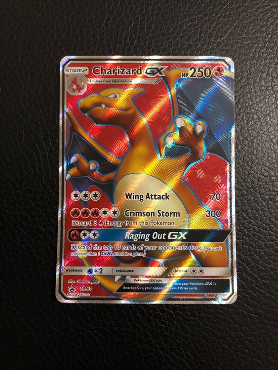 Charizard GX Full Art PROMO SM60 Ab 1 (Gebraucht) in Paradiso für CHF ...