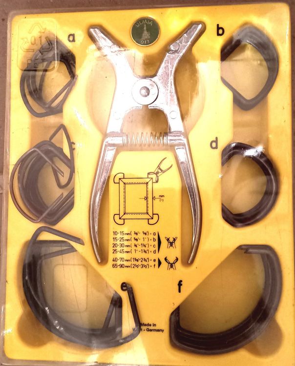 ULMIA Gehrungs-Spannklammern Set für Rahmenbau / Einrahmen | Kaufen auf ...