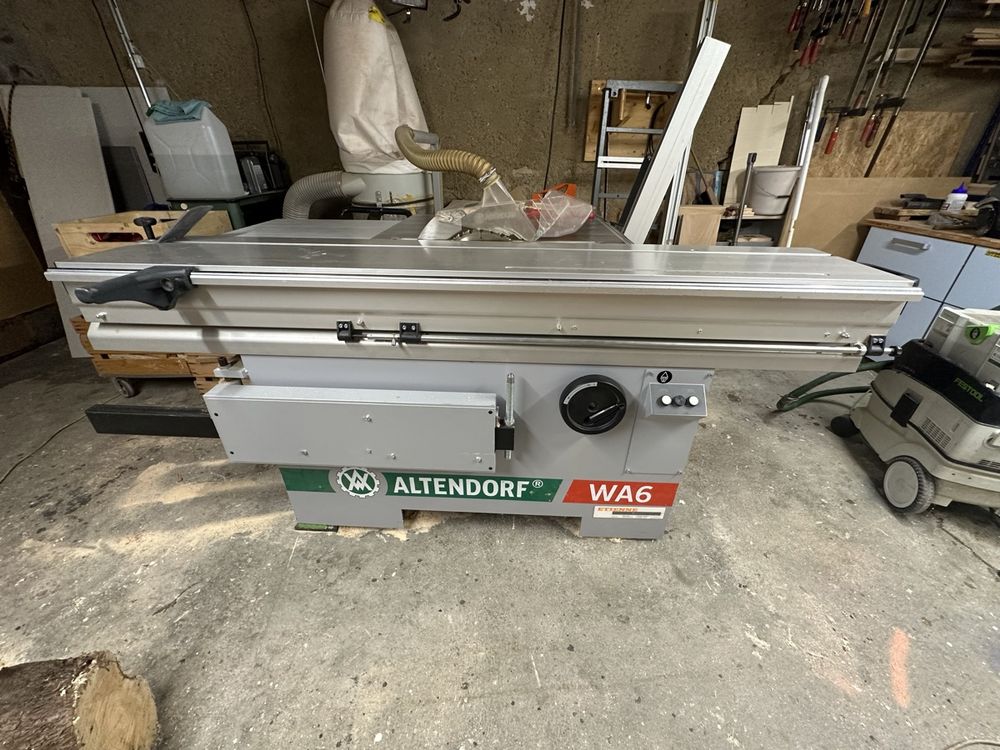 Formatkreissäge Altendorf WA6 (Gebraucht) in Orpund für CHF 5800 – nur Abholung auf Ricardo kaufen