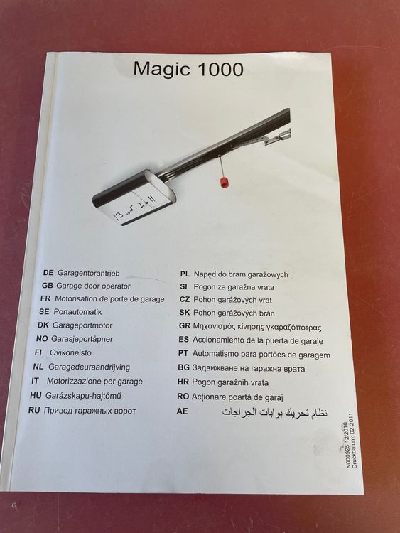 Garagentorantrieb Normstahl Magic 1000 | Kaufen auf Ricardo