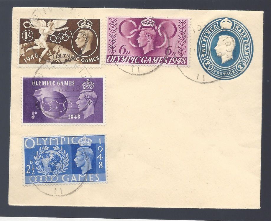UK - Cover Olympic Games 1948 | Kaufen auf Ricardo