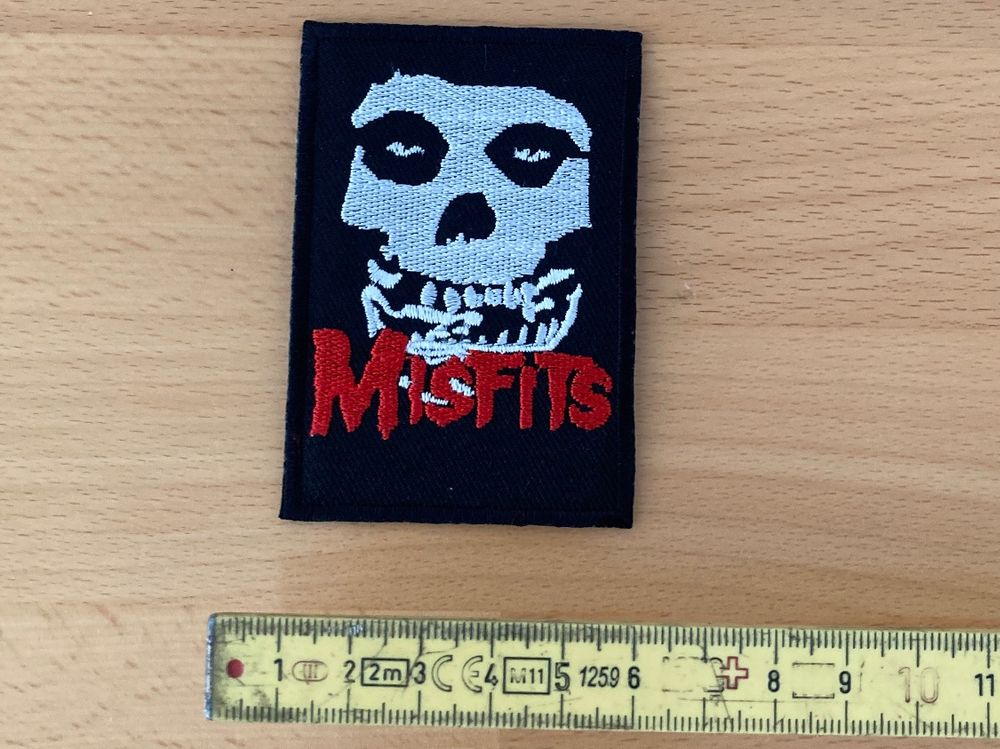 Misfits Patch Sticker Aufnäher Metal Rock Band (Neu (gemäss ...