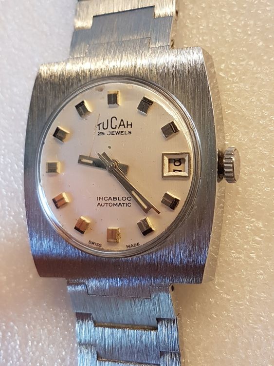 Tucah 25 Jewels Incabloc Automatic | Kaufen auf Ricardo