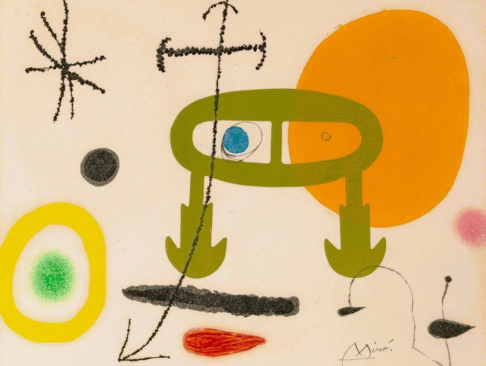 Joan Miro. Farbgraphik. (Gebraucht) in Allschwil für CHF 59 – mit ...