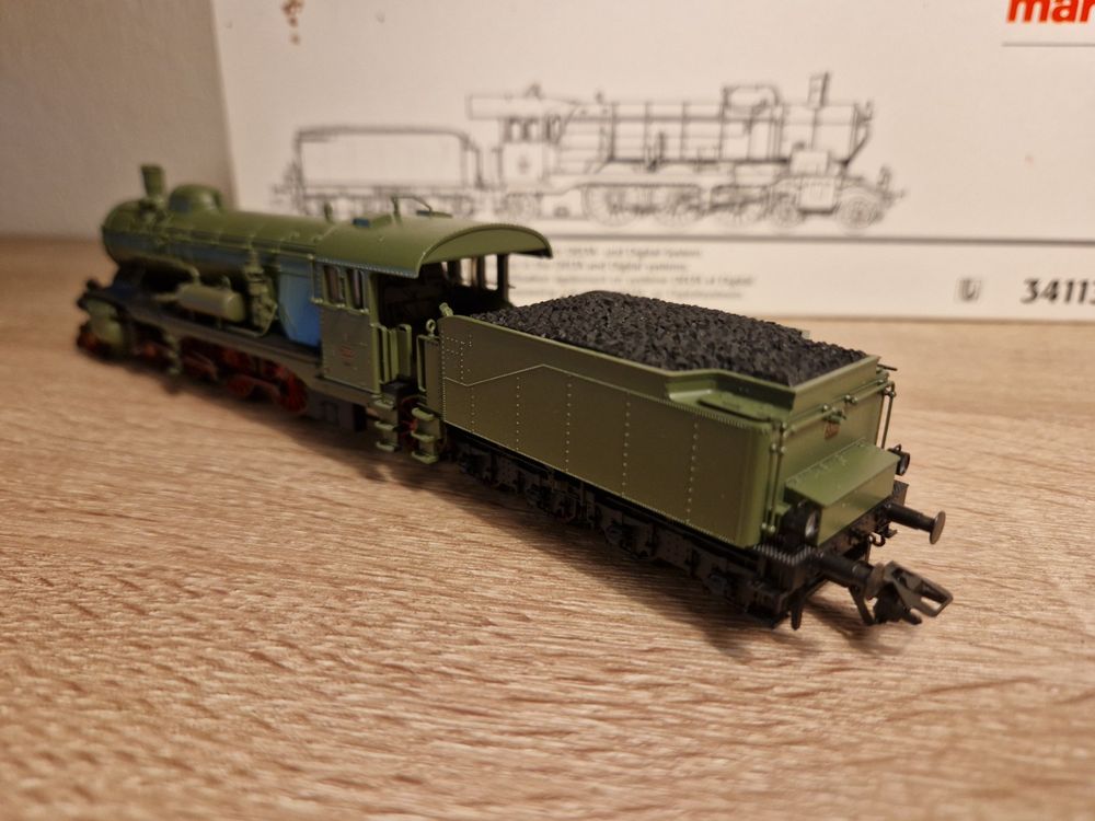 Märklin 34113 Dampflok Klasse C K.W.St.E H0 OVP NEU (Neu und ...