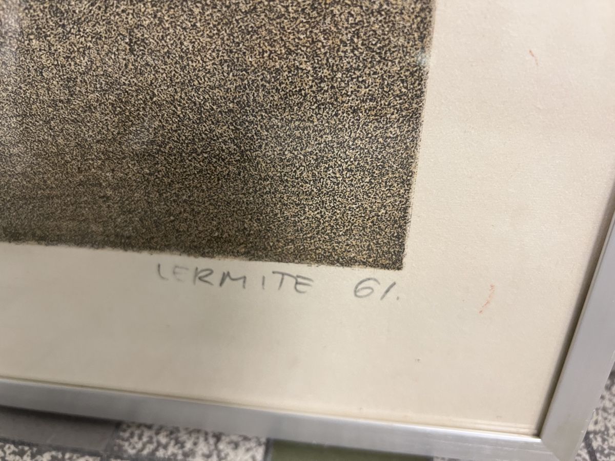 Jean-Pierre Lermite, artiste suisse, année 1961, rare! (D'occasion) à ...