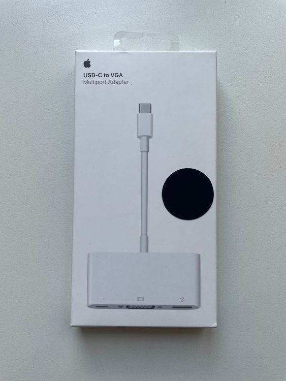 Multiport Adapter USB-C to VGA Apple (Neu und originalverpackt) in Suhr ...