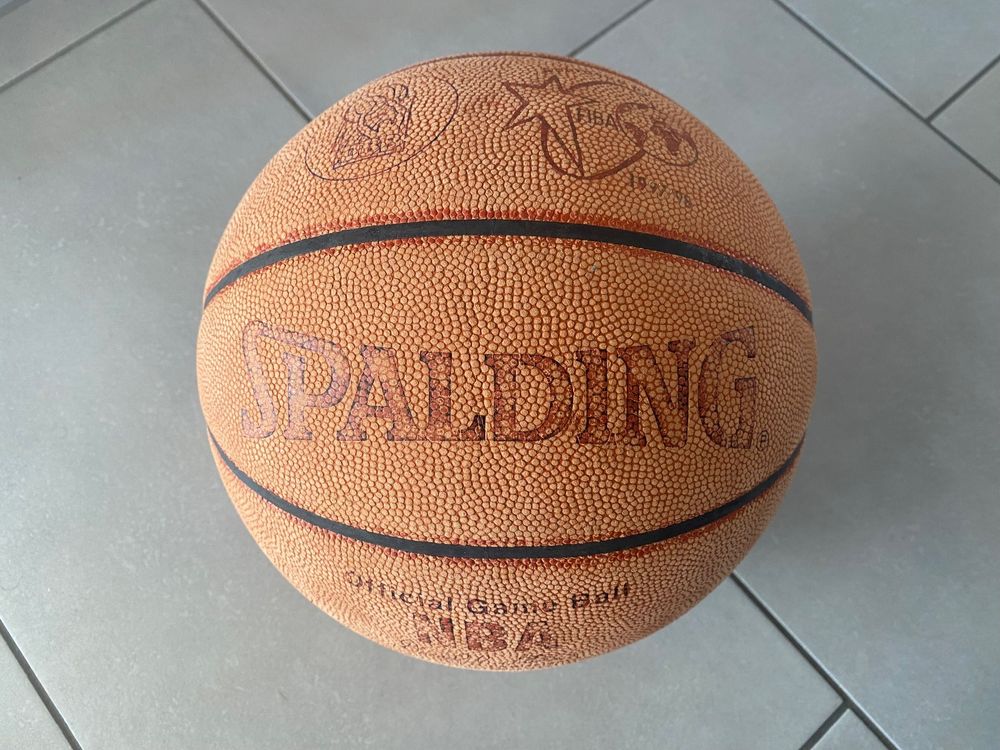 Spalding Vintage Basketball - Official Game Ball 1997/98 (Gebraucht) in ...