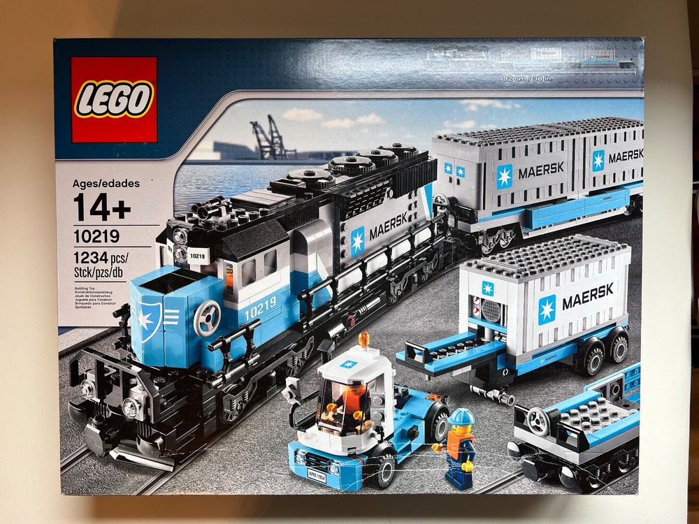 Lego Nr. 10219 Maersk Train von 2012 - Originalverpackt! (Neu (gemäss ...