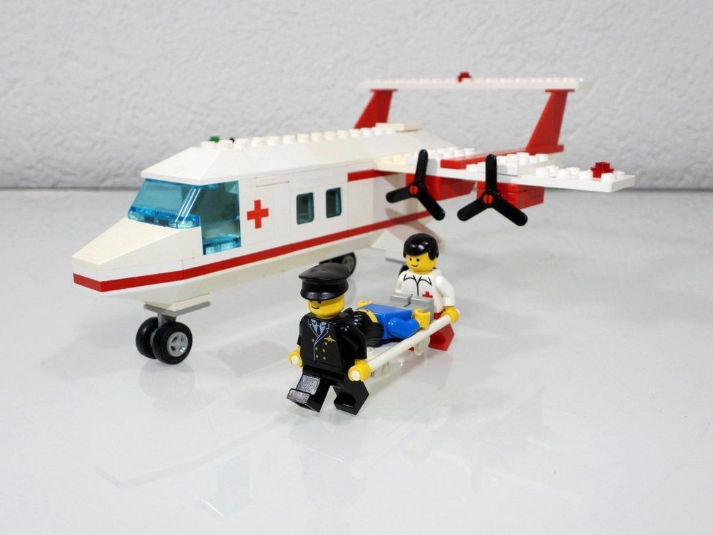 LEGO LEGOLAND 6356 Ambulanzflugzeug, Med-Star Rescue Plane (Gebraucht ...