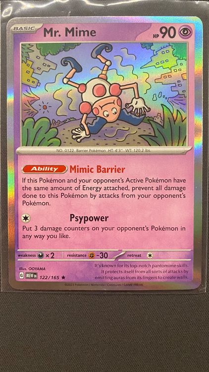 Mr. Mime 122/165 - Holo (Mew 151) (Gebraucht) in Uster für CHF 1 – mit ...