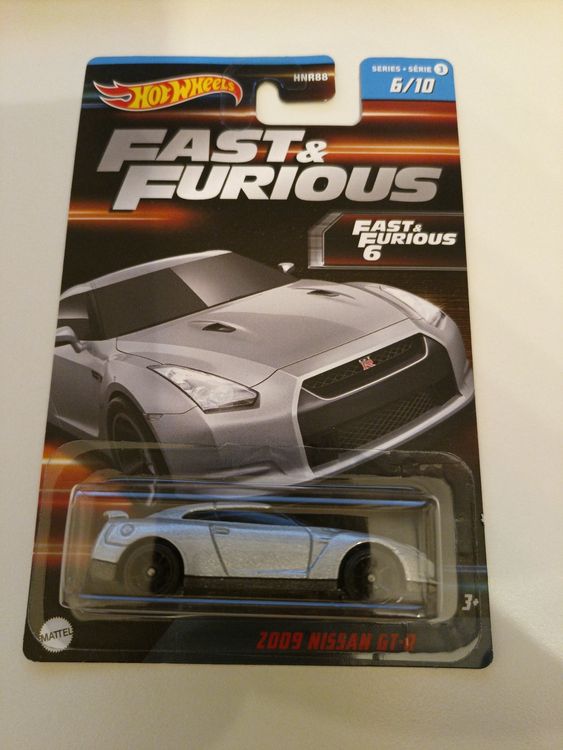 K5/3 Hot Wheels Z009 Nissan GT-R Fast & Furious (Gebraucht) in Menzingen für CHF 6.95 – mit ...