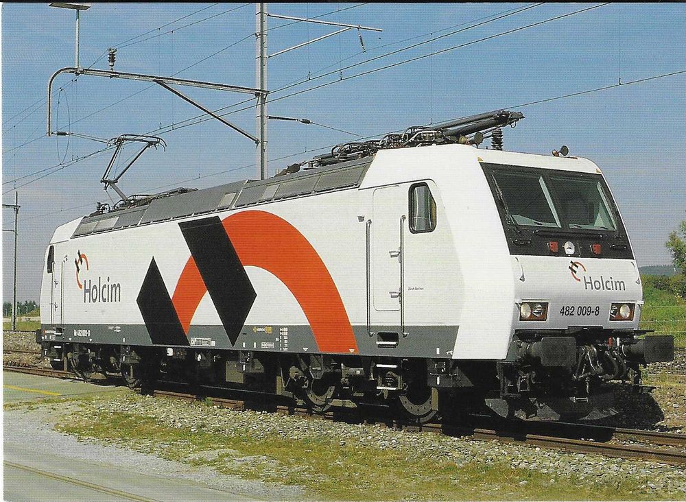 SBB Elektrische Lokomotive Re 482 009 "Holcim" (Neu (gemäss ...