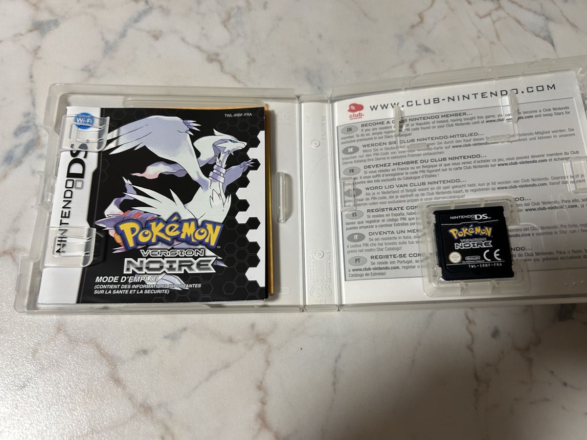 Pokemon version Noire FRA complet (D'occasion) à Pully pour CHF 99 ...