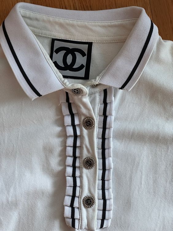 Chanel Poloshirt weiss (Gebraucht) in Lenzburg für CHF 295 – mit ...