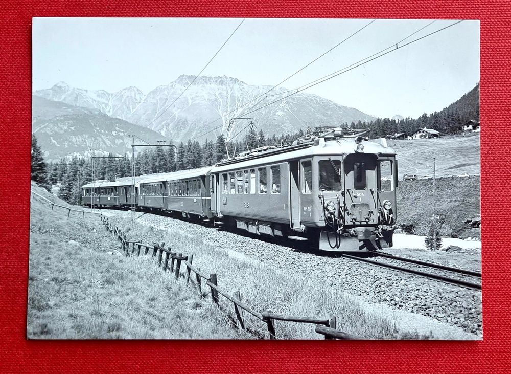 RhB - Train Regionel - ABe 4/4 - Punt - Muragl - 1979 (Gebraucht) in ...