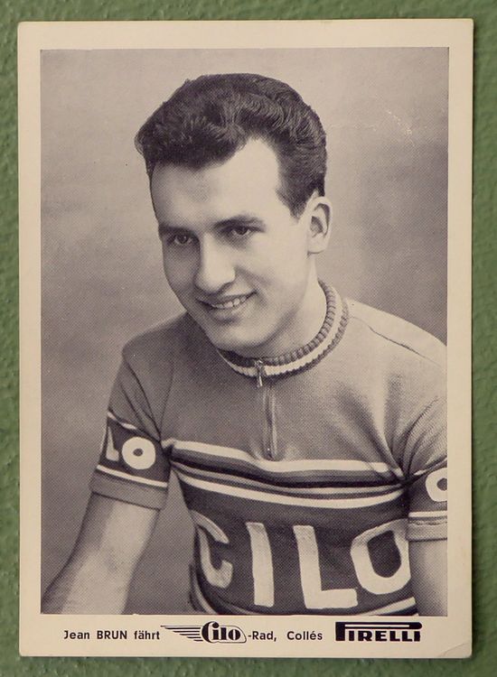 original JEAN BRUN Team CILO Velo Autogrammkarte 1953 | Kaufen auf Ricardo