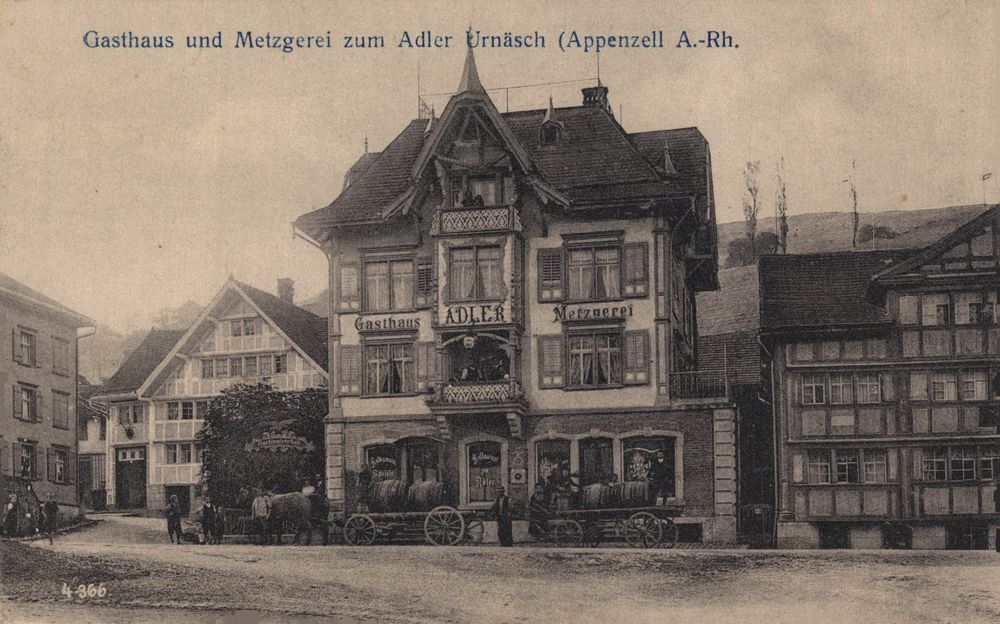 Gasthaus und Metzgerei zum Adler Urnäsch (Appenzell A.-Rh.) (Gebraucht) in Bronschhofen für CHF ...