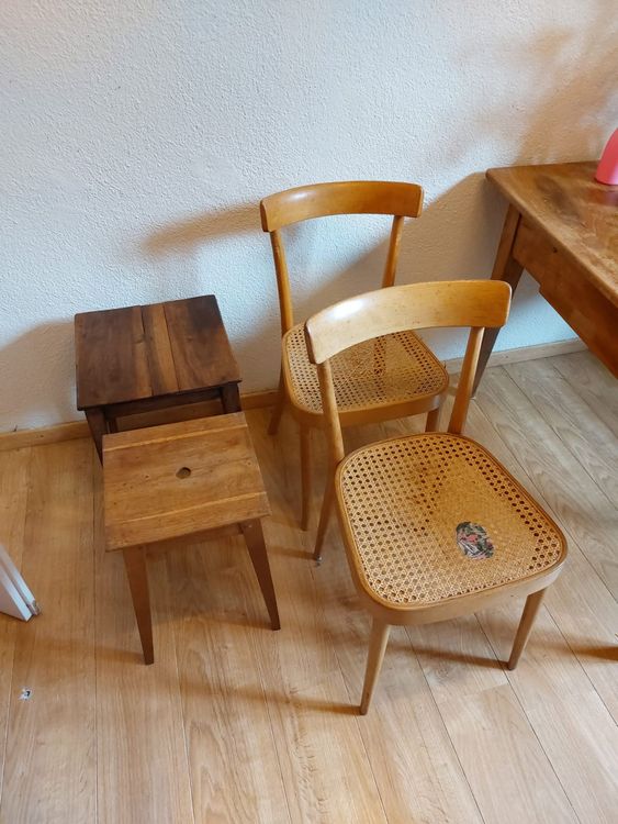 alte Stühle/Hocker/Horgen Glarus | Kaufen auf Ricardo
