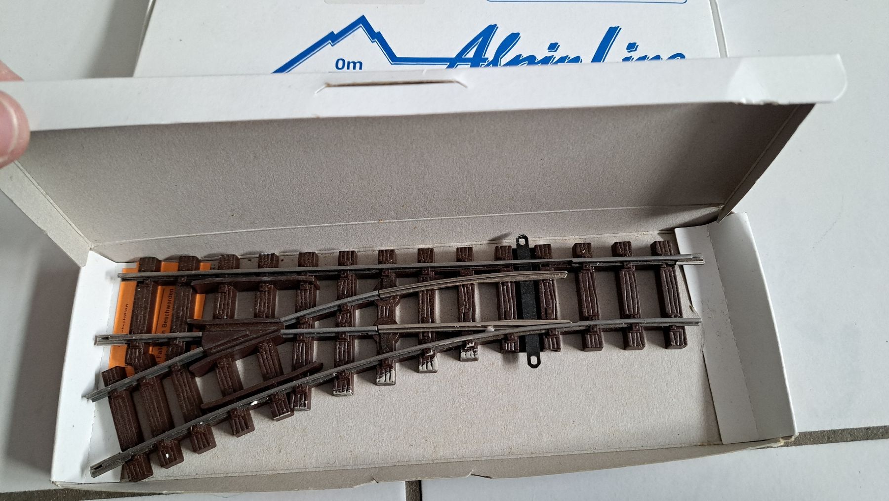 Roco Alpin Line Weichen 50251/52 rechts, links, 3 Stk. 0m (Gebraucht ...