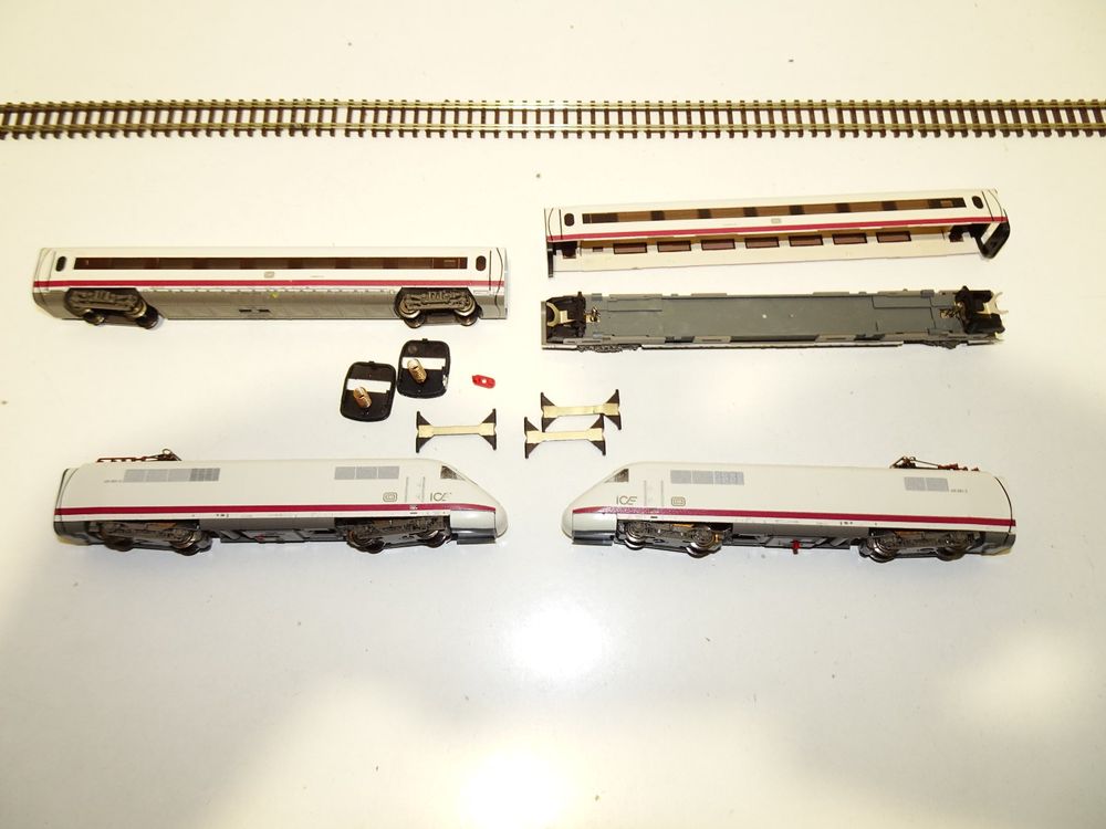 Minitrix ICE DB Triebwagen Steuerwagen Spur N Defekt (Defekt) in Luzern ...