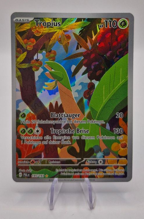Tropius / Entwicklungen in Paldea / PAL 195 (Neu (gemäss Beschreibung ...