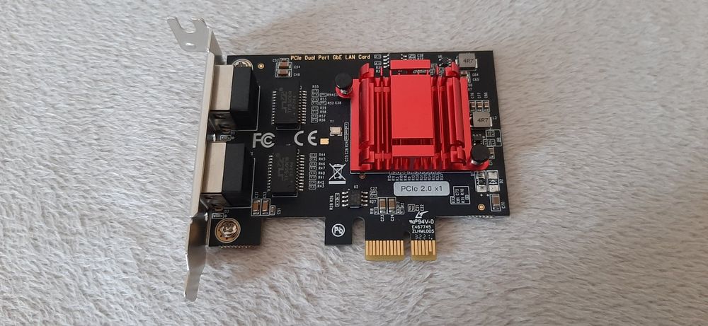 INTEL 82576 Gigabit PCI-e Dual Port Netzwerk Adapter Kart | Kaufen auf ...