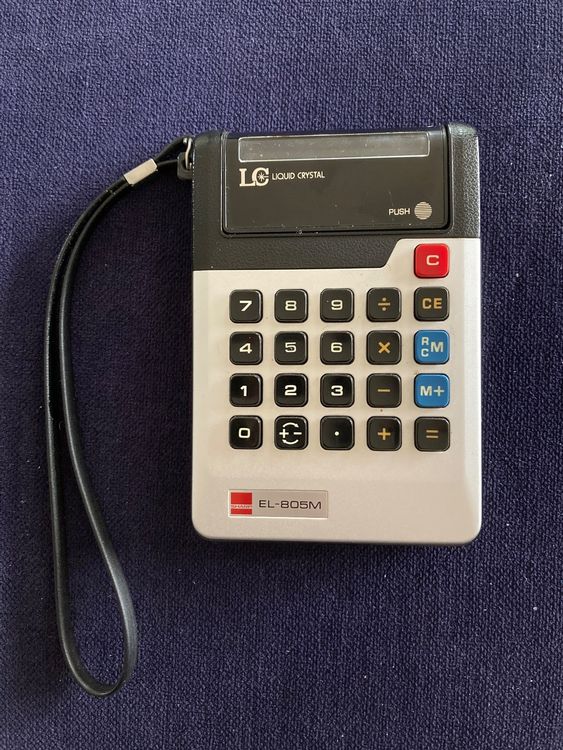 Vintage Taschenrechner Sharp EL-805M (Gebraucht) in Gattikon für CHF 50 – mit Lieferung auf ...