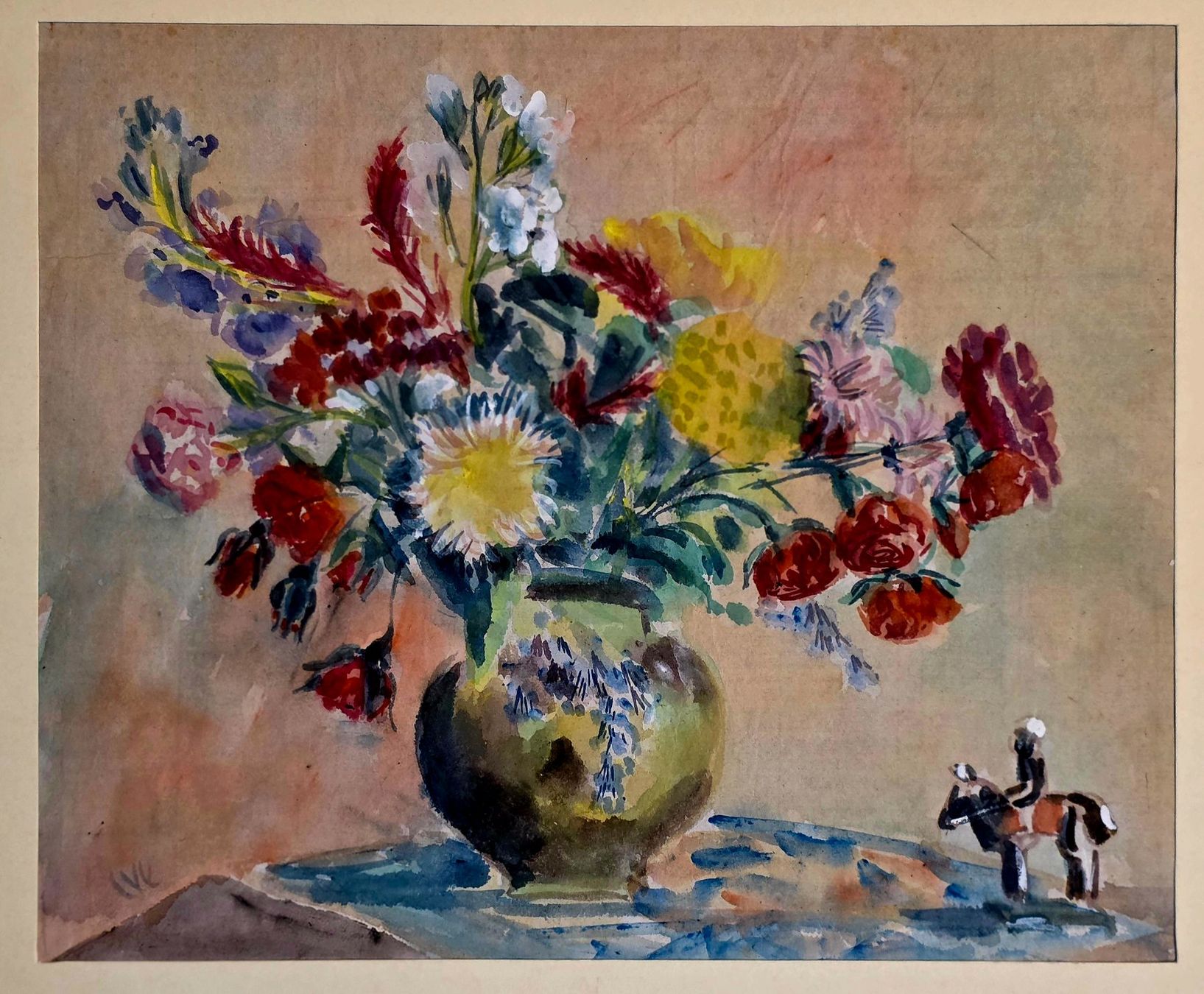 Aquarell Clara Vogelsan Eymann (28 x 33) 40 % seines Wertes (Gebraucht ...