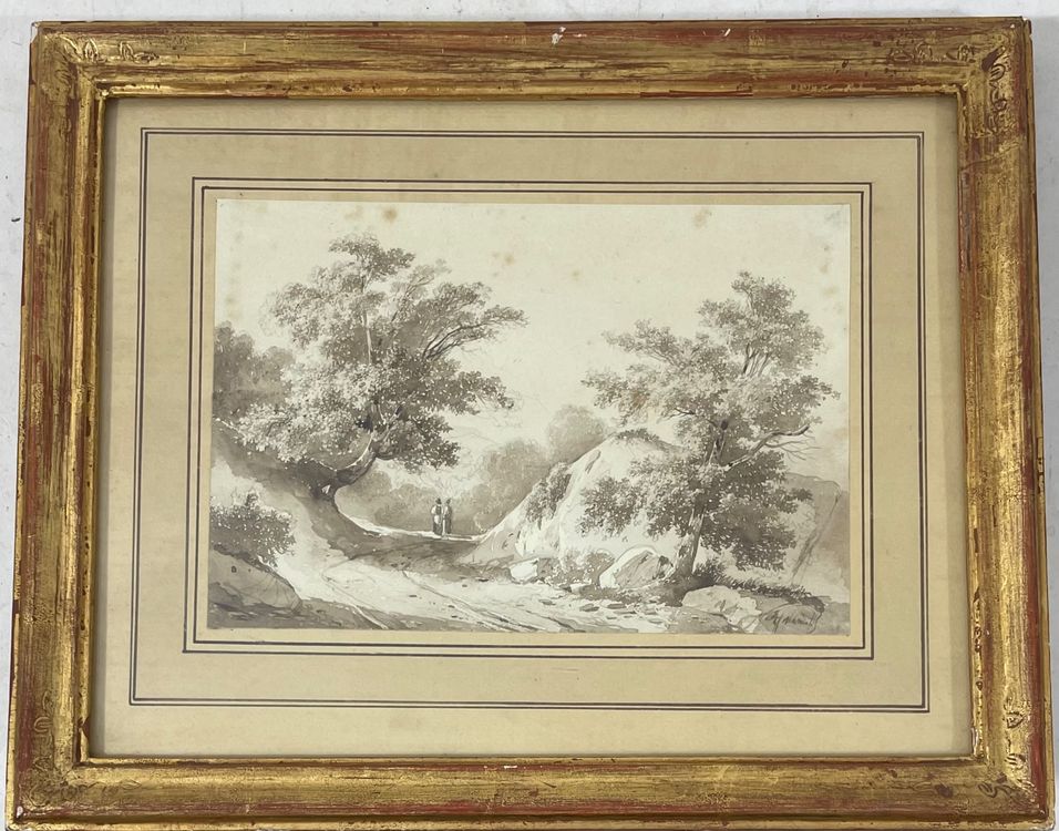 Aquarell mit wunderschönem Sujet unleserlich Signiert (Gebraucht) in Root für CHF 34 – mit ...