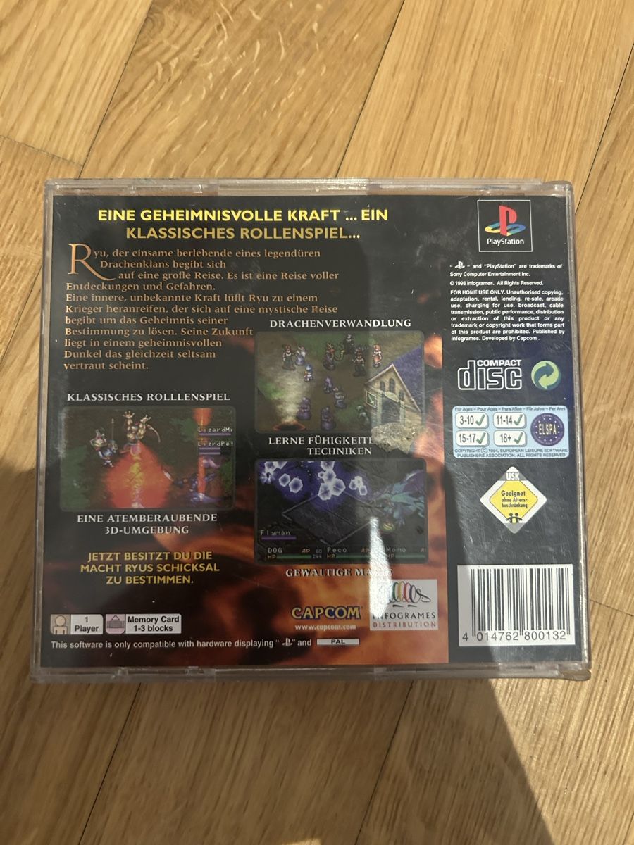 Breath of Fire III - Breath of Fire 3 PS1 - Lot 33 (Gebraucht) in ...