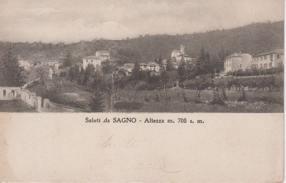AK Saluto da SAGNO - Panorama 1913. Rara | Kaufen auf Ricardo