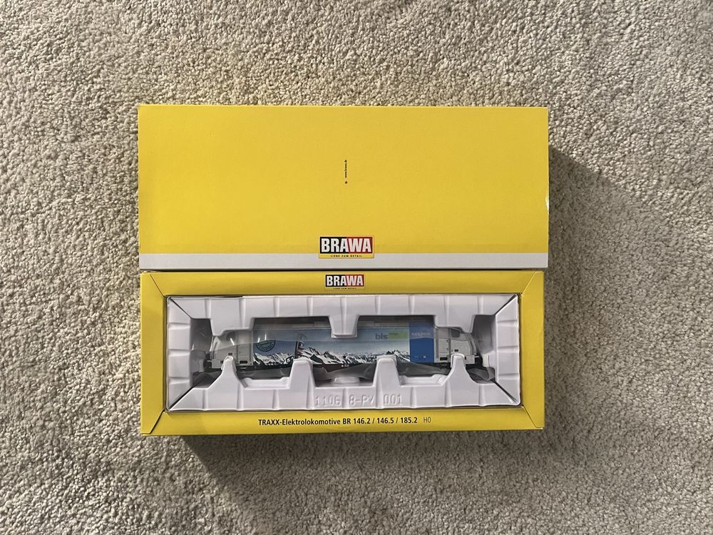 Brawa 43963 // BR 186 108 // BLS Cargo // AC Sound (Neu (gemäss ...