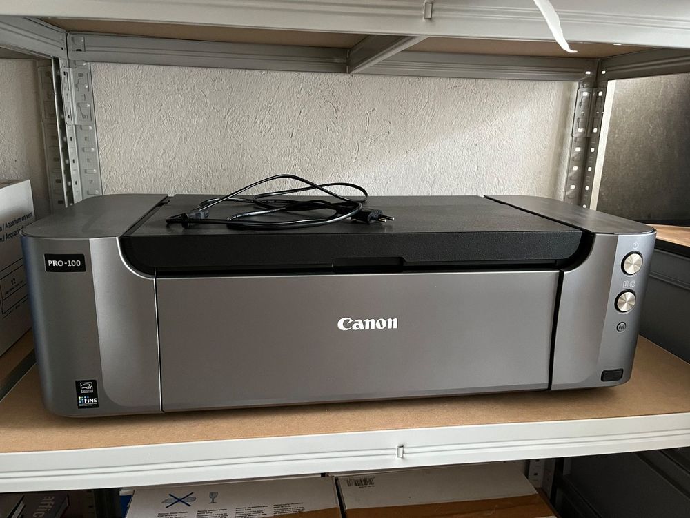 Drucker A3, Canon PIXMA Pro-100, Fotodrucker (Gebraucht) in Zürich für CHF 1 – nur Abholung auf ...