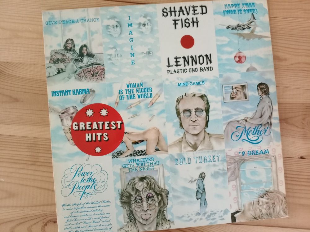 John Lennon - Shaved Fish - LP - Vinyl - Top Zustand! (Gebraucht) in ...