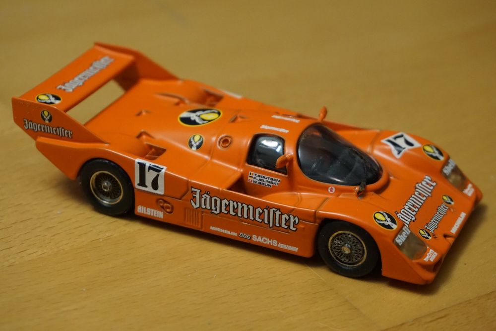 Minichamps Porsche 962C Jägermeister 1:43 COOL !!!!!!!!!!! (Gebraucht ...