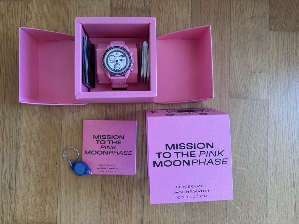 Swatch MoonSwatch - Mission to pink moonphase (Neu und originalverpackt ...
