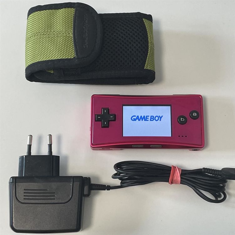 Gameboy Micro Original Pink + Hülle | Kaufen auf Ricardo