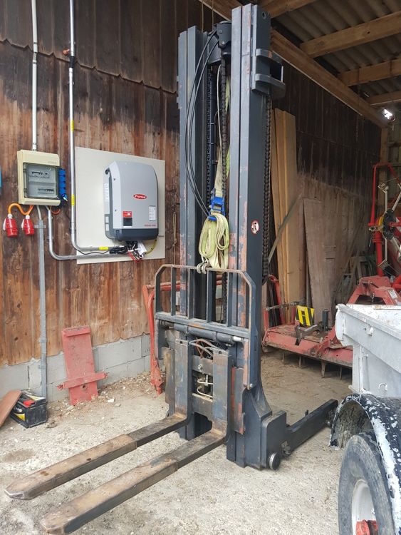 Staplermast Freihub Triplex 6400mm Hubhöhe viele Funktionen | Kaufen ...