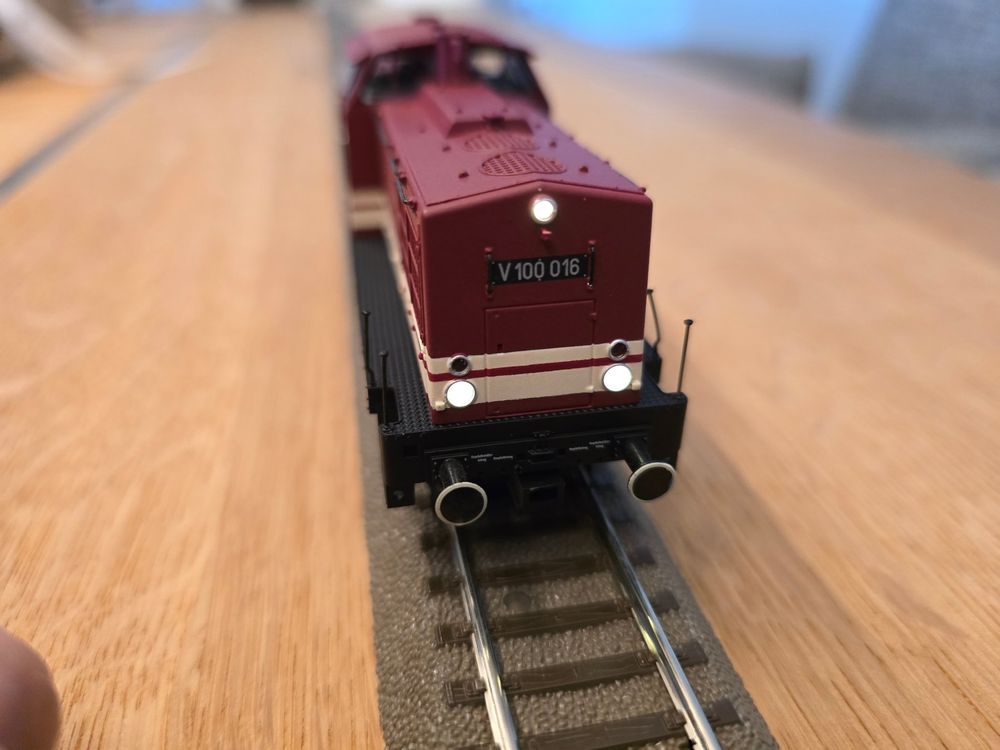 BRAWA 41282 V 100 016 Diesellok Deutsche Reichsbahn Ep.III (Neu (gemäss ...