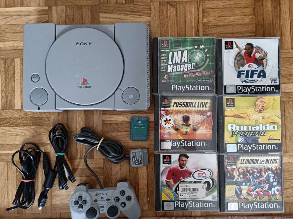 Playstation 1 Fussball Set | Kaufen auf Ricardo