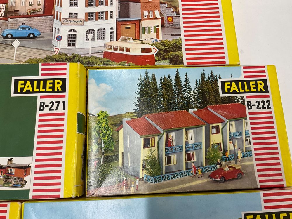 Faller Konvolut an Bausätze H0 B925, 271, 267, 255 und 222 (Neu (gemäss ...