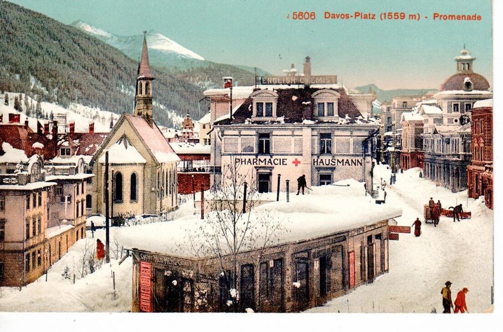 Davos Platz Promenade 1917 | Kaufen auf Ricardo