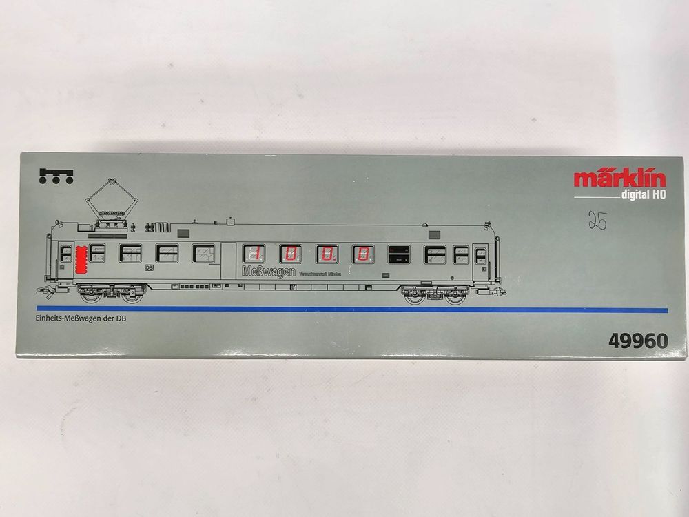 N52 MÄRKLIN 49960 Einheits-Messwagen der Deutschen Bahn (Gebraucht) in ...