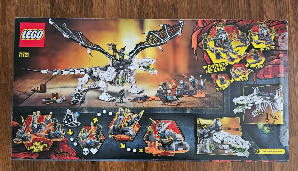 LEGO NINJAGO - 71721 - Drache des Totenkopfmagiers - NEU&OVP (Neu und ...