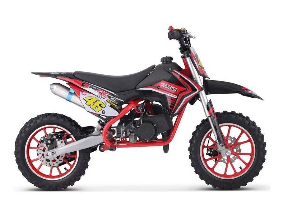 Mini Cross Sport Bike - ARROW V2 - mit 49ccm - Rot (Neu und ...